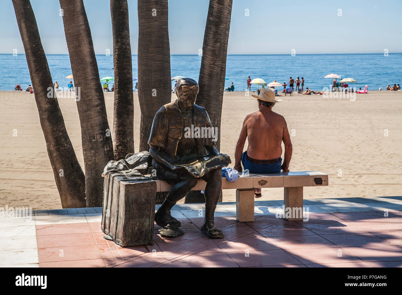 La Rada beach in Estepona,Spain Stock Photo - Alamy