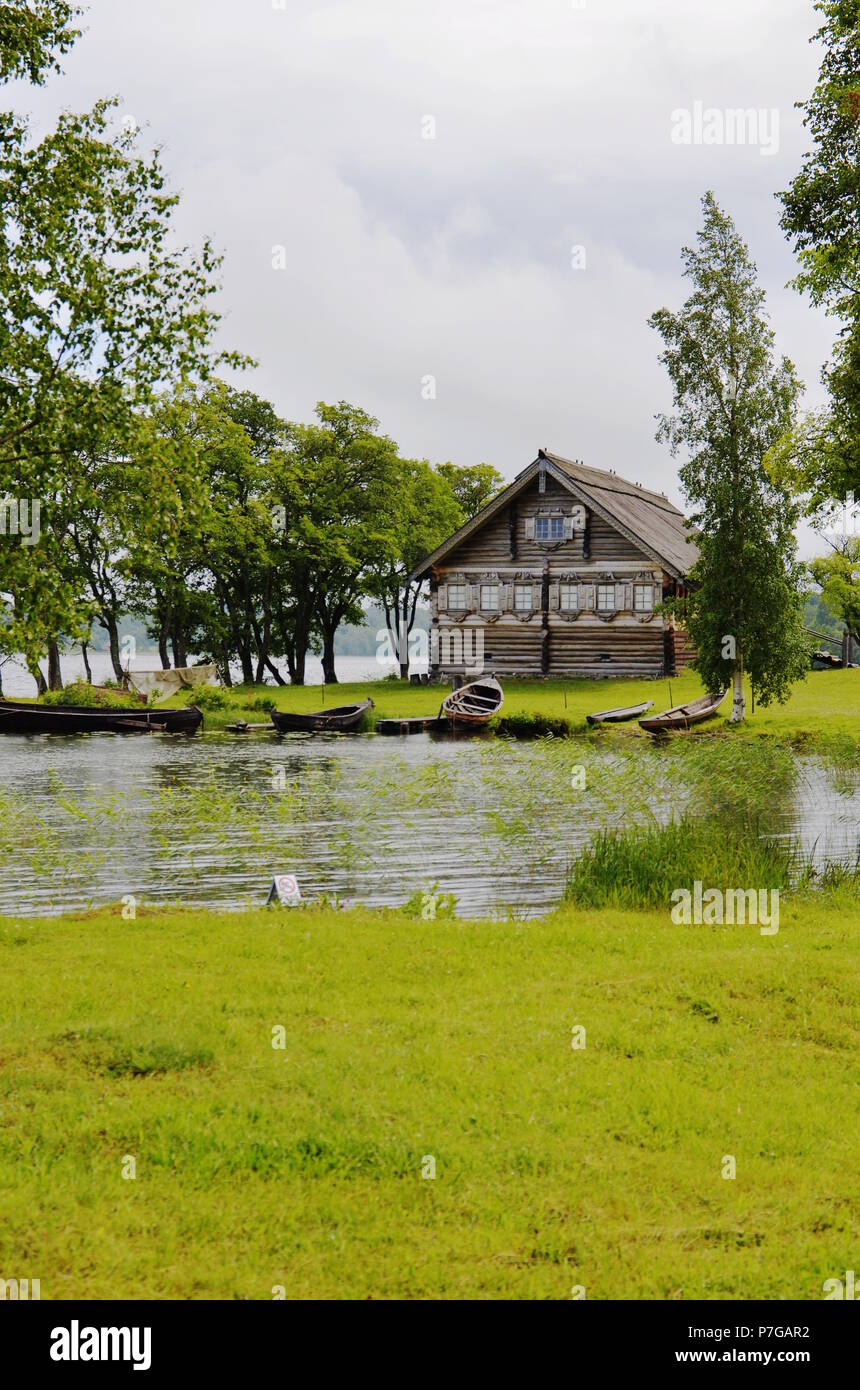 Kizhi island boat hi-res stock photography and images - Alamy