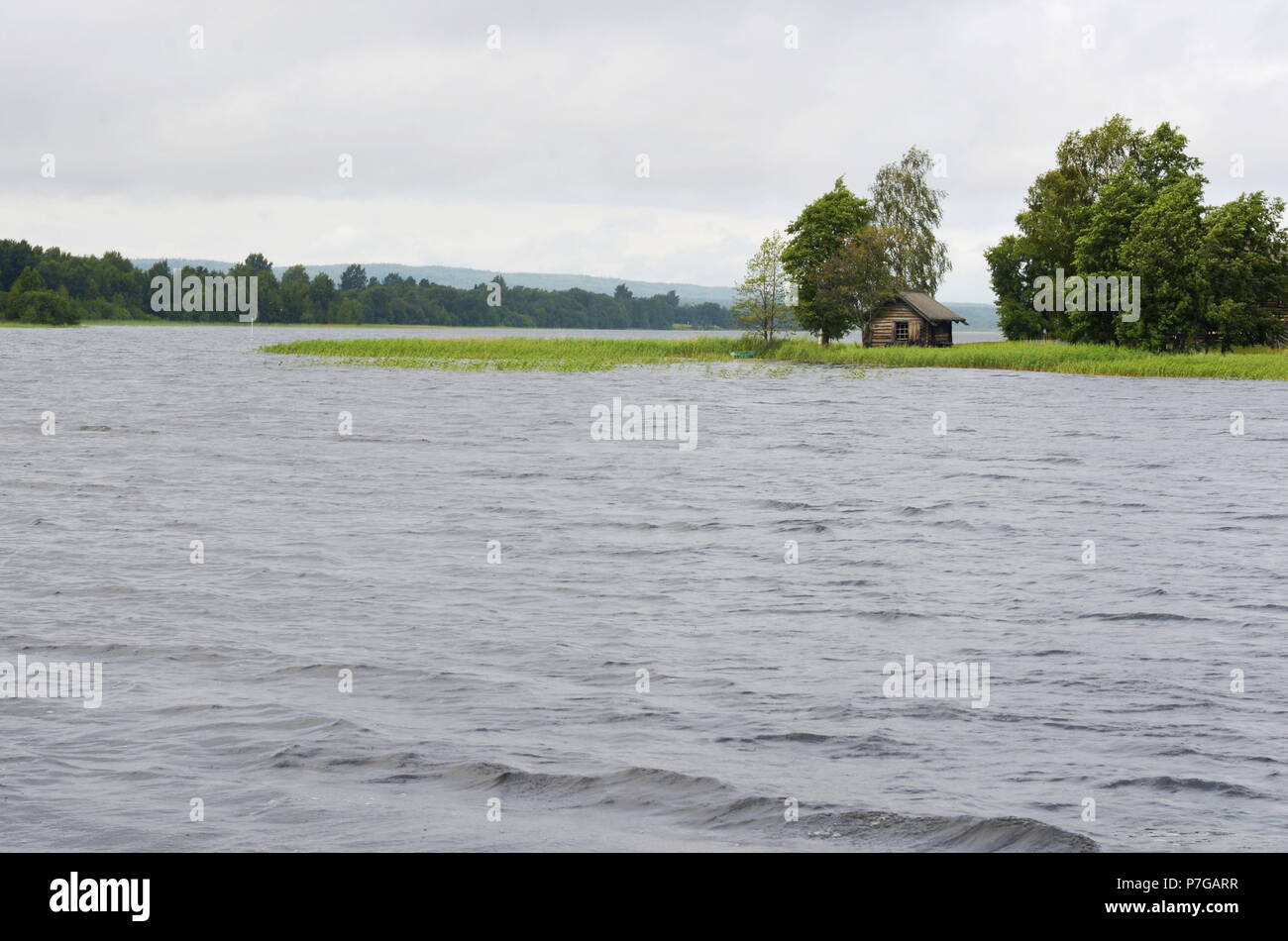 Kizhi island boat hi-res stock photography and images - Alamy