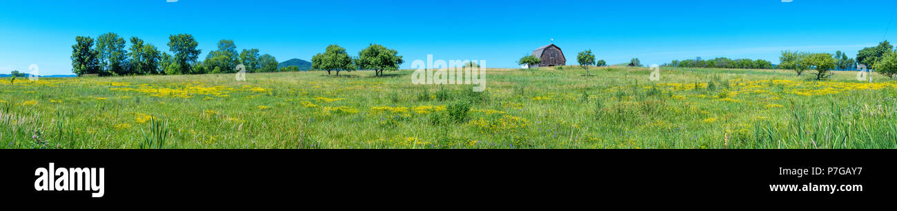 Panoramic farm landscape hi-res stock photography and images - Alamy