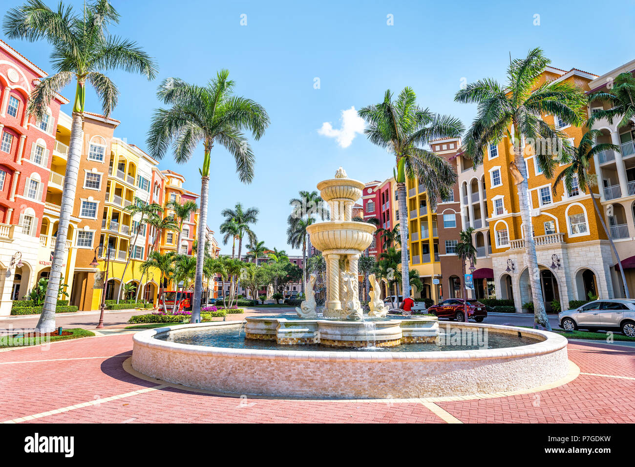 Multi colored buildings hi-res stock photography and images - Alamy