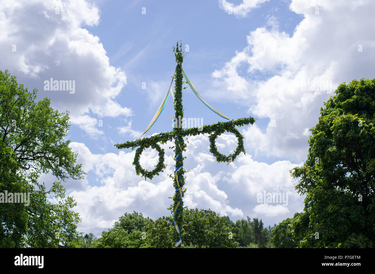 Pagan flag pole hi-res stock photography and images - Alamy