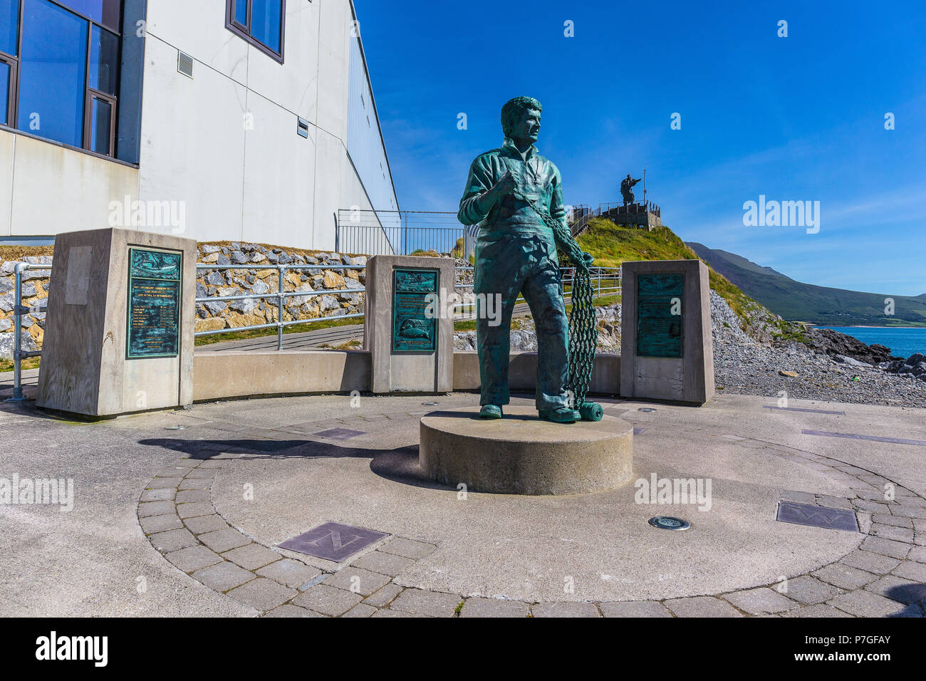 Ireland in the beautiful marina of Fenit in County Kerry Stock Photo ...