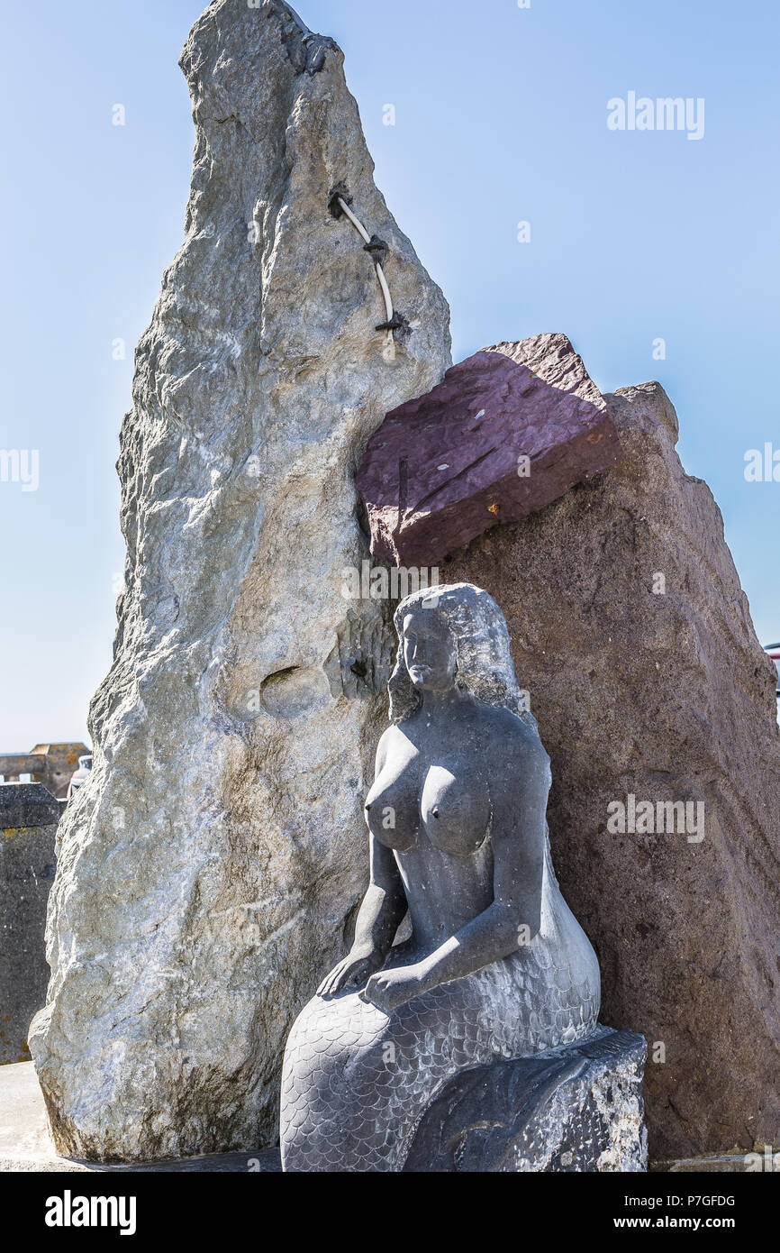 Ireland in the beautiful marina of Fenit in County Kerry Stock Photo ...