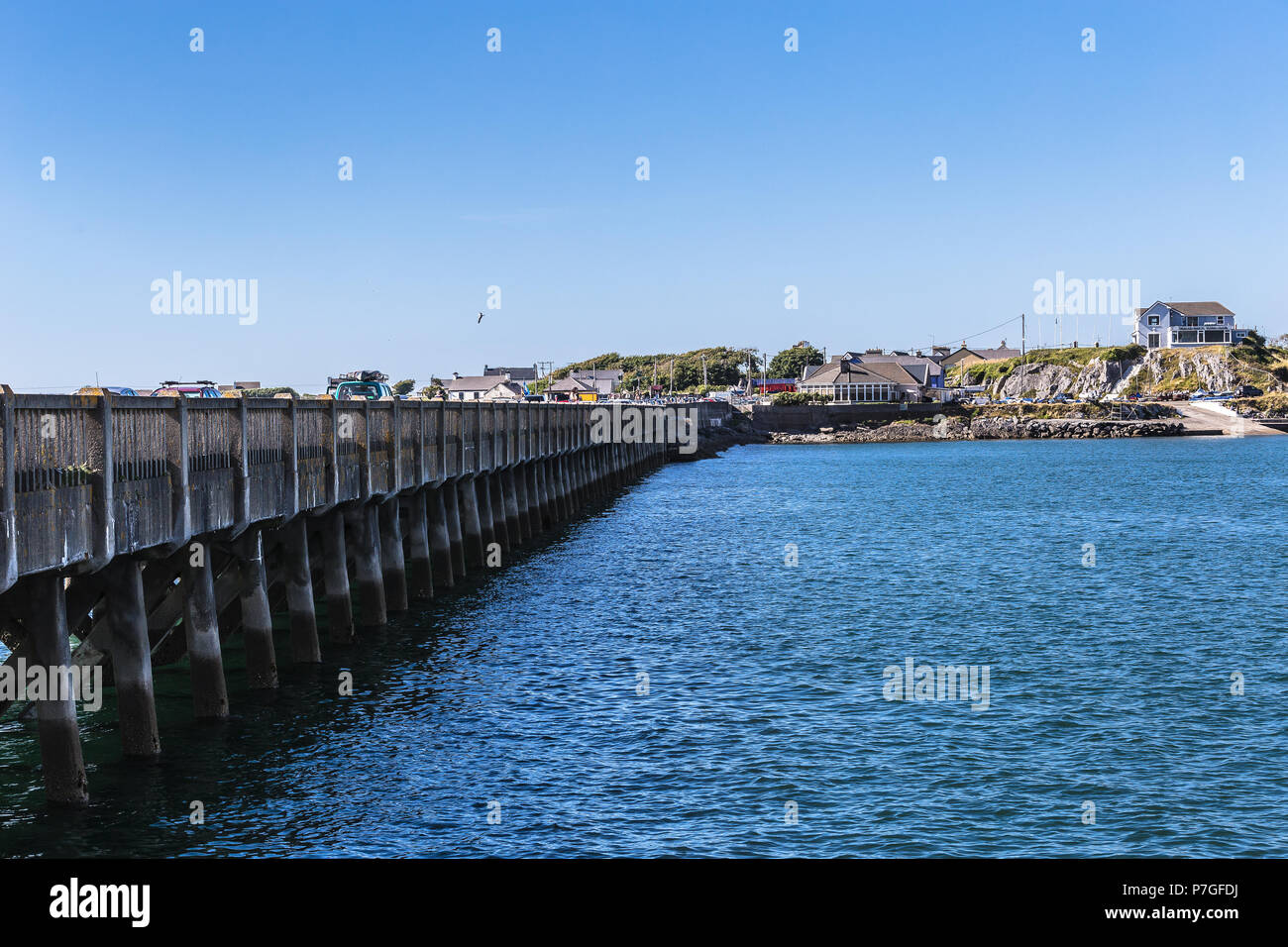 Ireland in the beautiful marina of Fenit in County Kerry Stock Photo ...