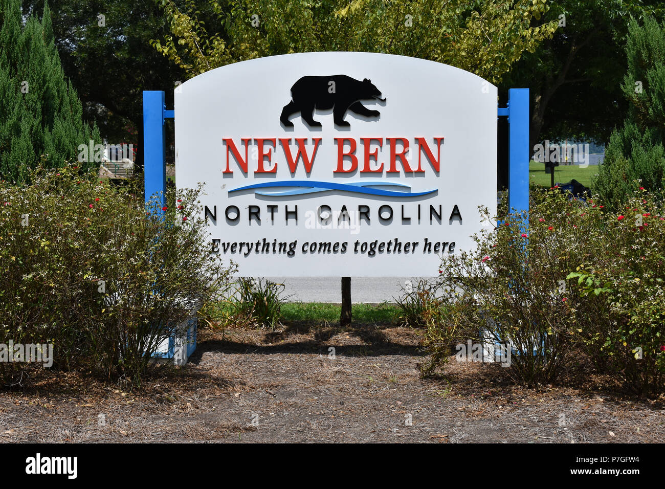 North carolina welcome sign hi-res stock photography and images - Alamy