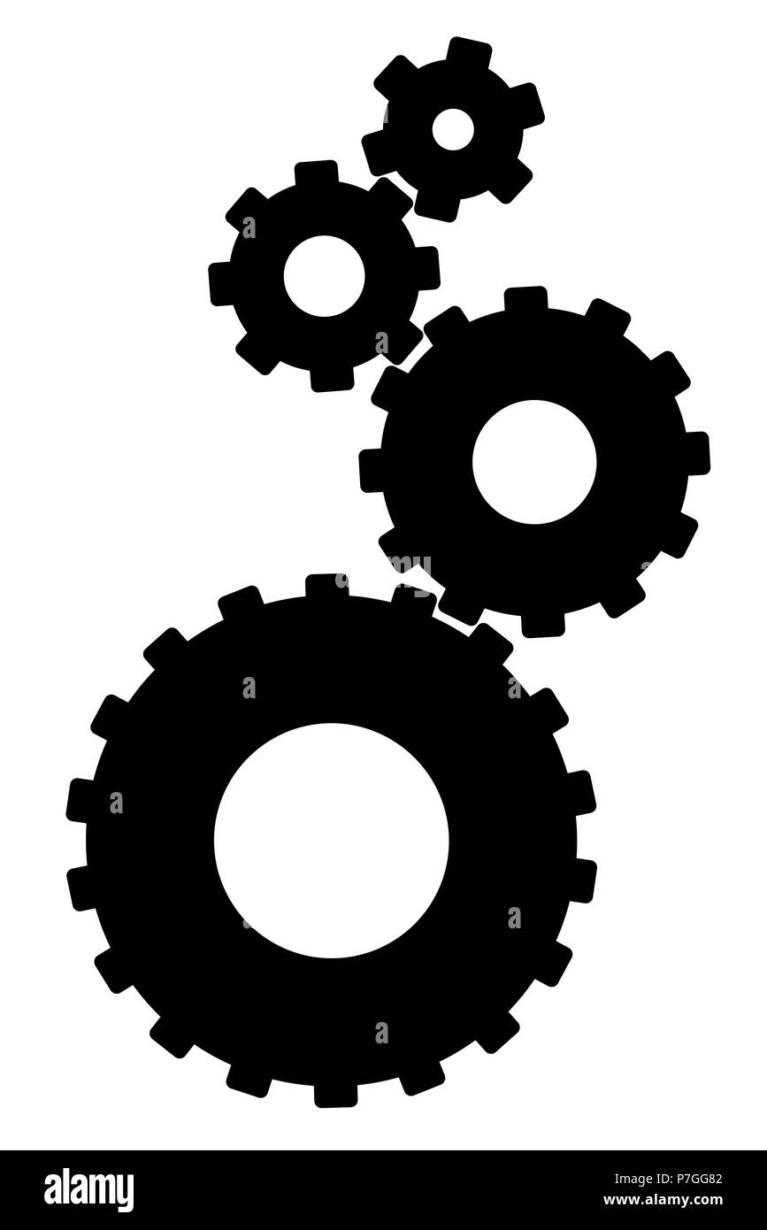 Gears settings hi-res stock photography and images - Alamy