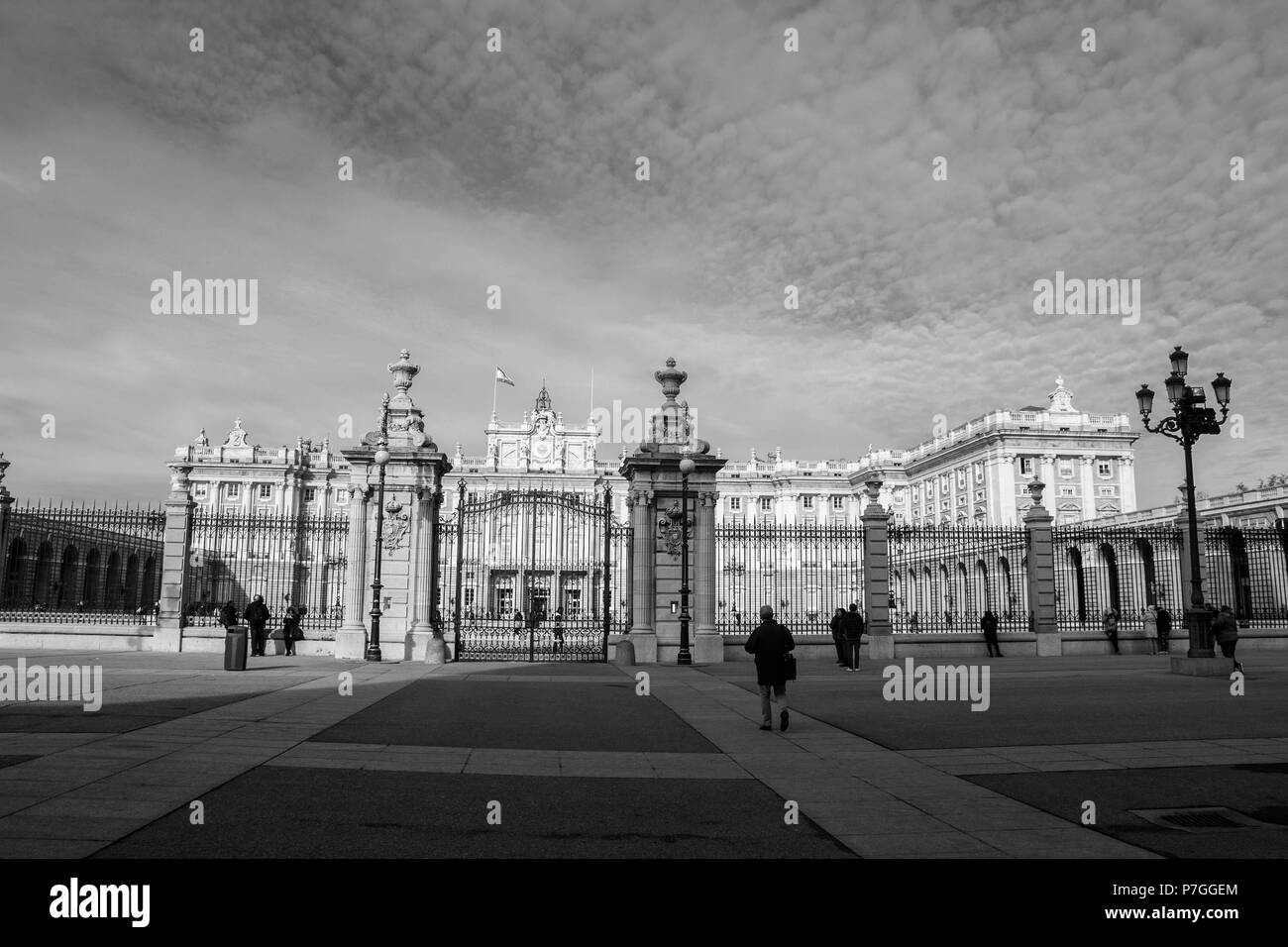 The Palacio Real, Royal Palace, Madrid, Spain Stock Photo - Alamy