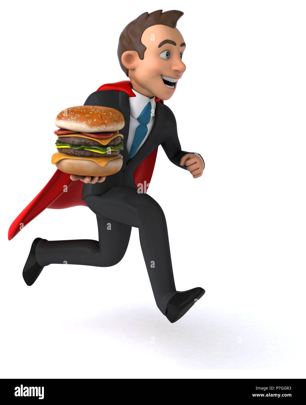 Fun business man Stock Photo - Alamy