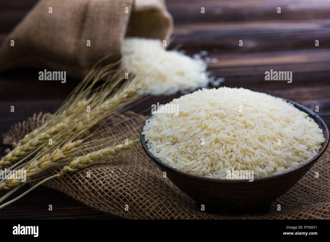 Rice sack hi-res stock photography and images - Alamy