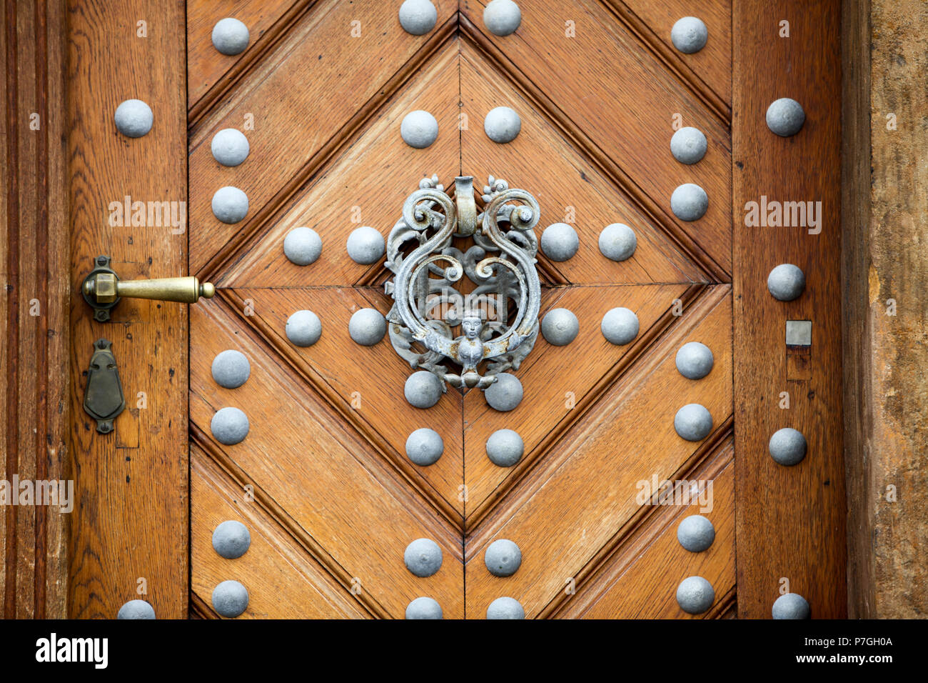 Traditional Door Knocker Stock Photo - Alamy