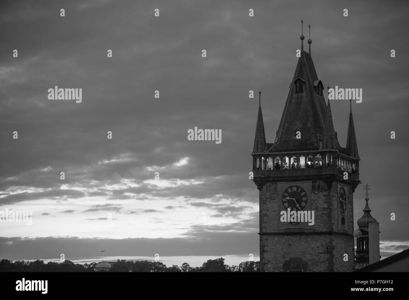 Watchtower exploration Black and White Stock Photos & Images - Alamy