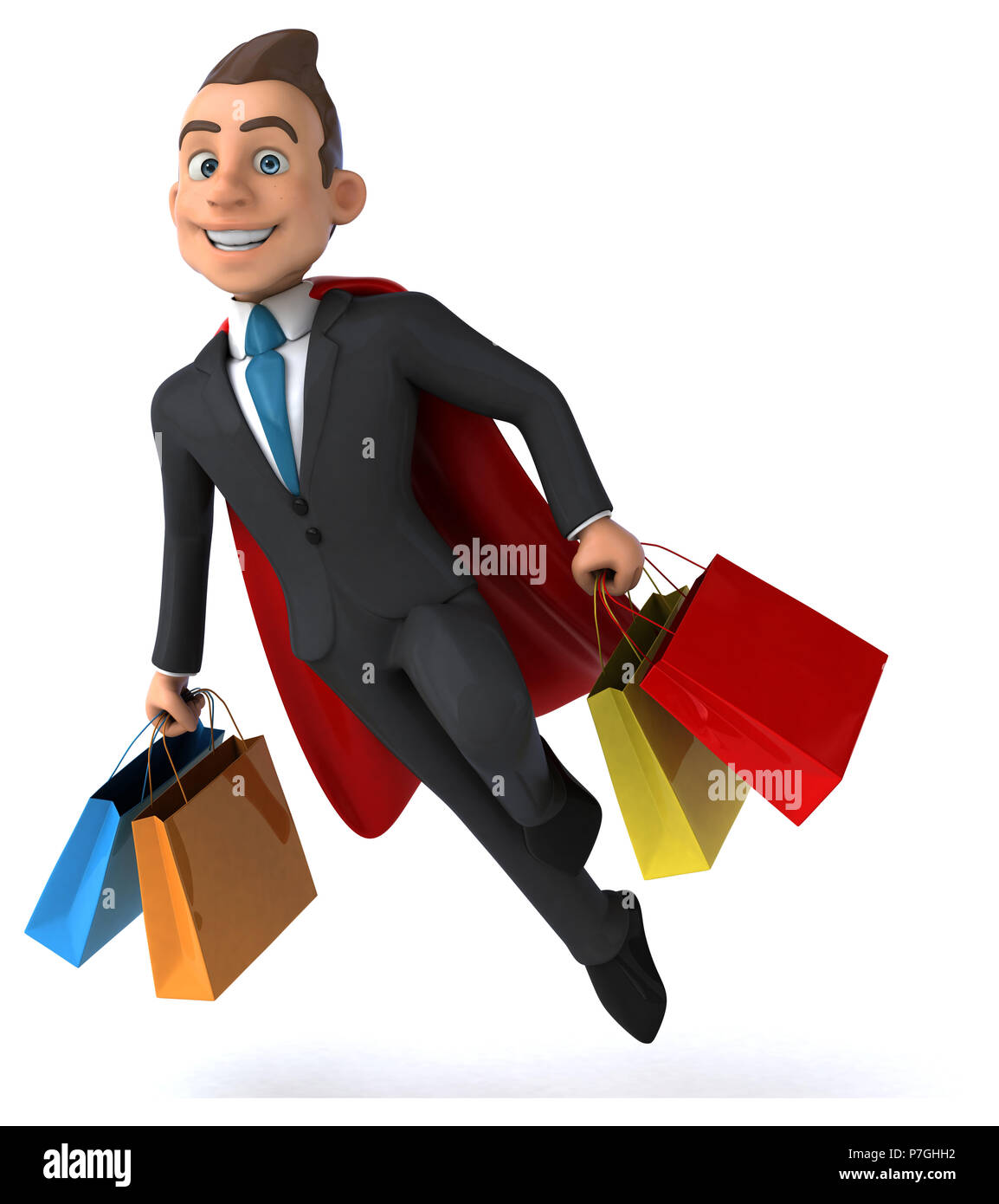 Fun business man Stock Photo - Alamy