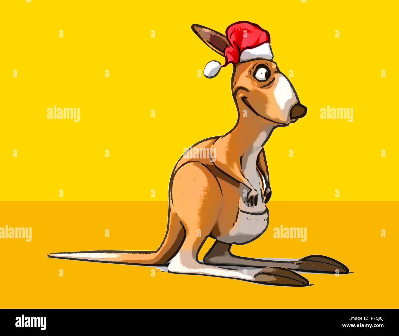 Kangaroo santa hi-res stock photography and images - Alamy