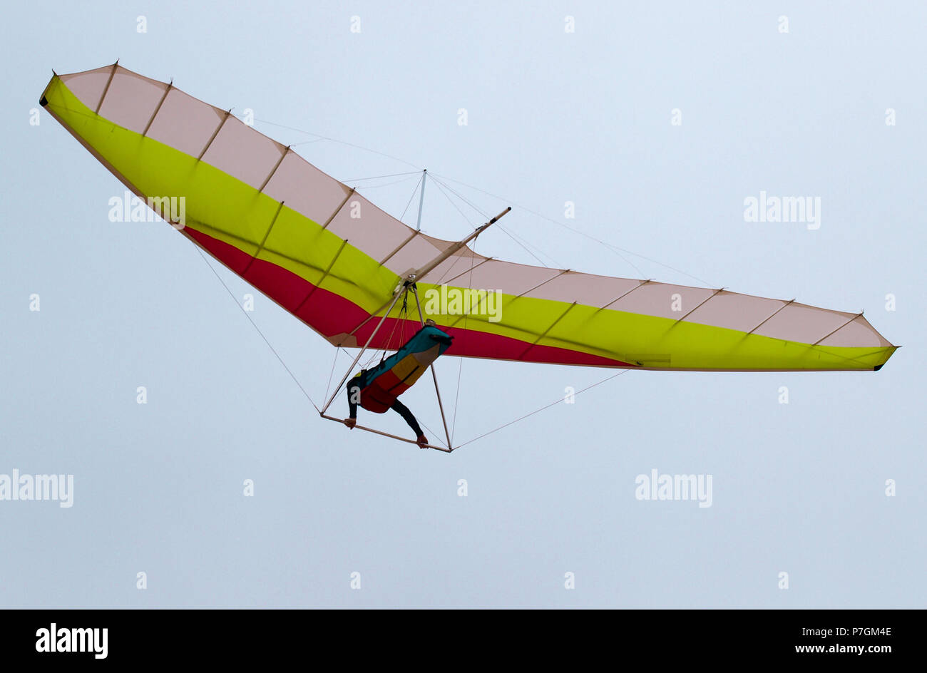 hang gliding OBX Outer Banks Jockeys RIdge Stock Photo - Alamy