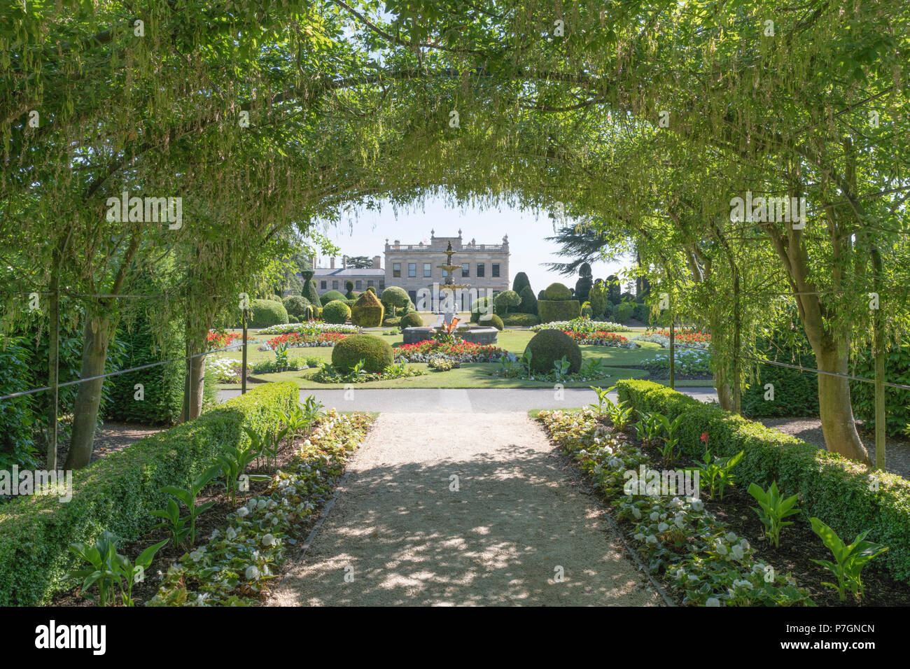 Brodsworth Hall and Gardens, Doncaster, South Yorkshire, England Stock ...