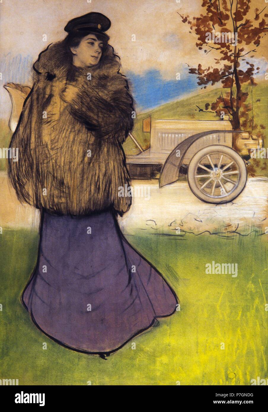 Cartel Hispano Suiza. Museum: COLECCION PRIVADA Stock Photo - Alamy