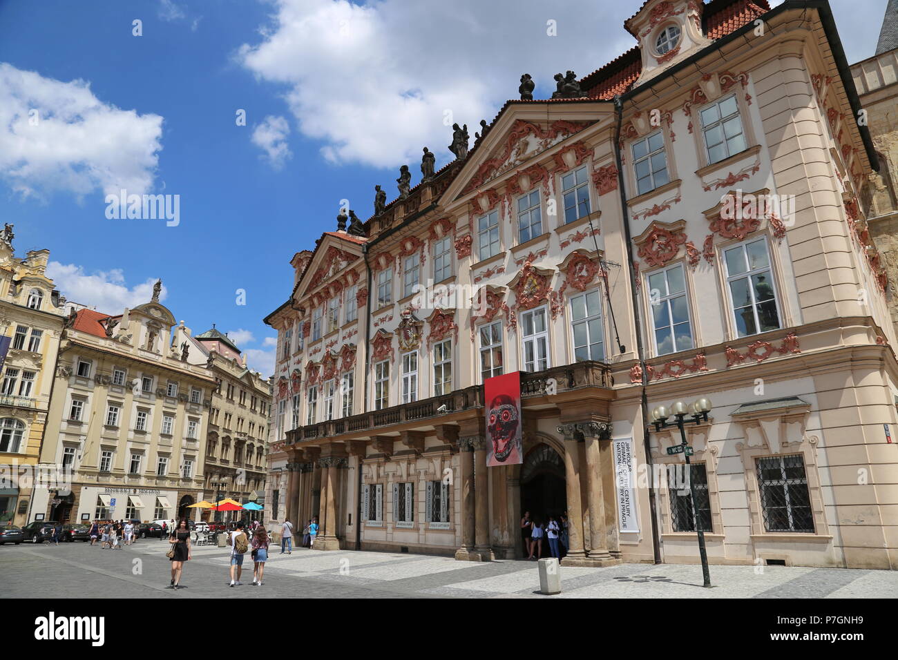 Kinsky palace palac kinskych hi-res stock photography and images - Alamy