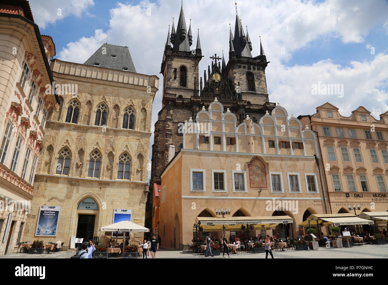 Stone bell house prague hi-res stock photography and images - Alamy