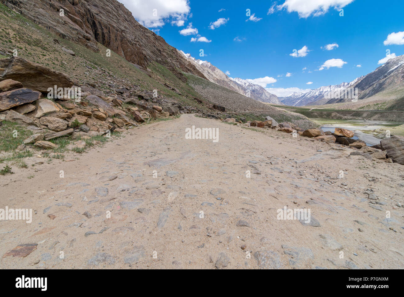Suru Valley of Ladakh, Jammu and Kashmir Stock Photo - Alamy