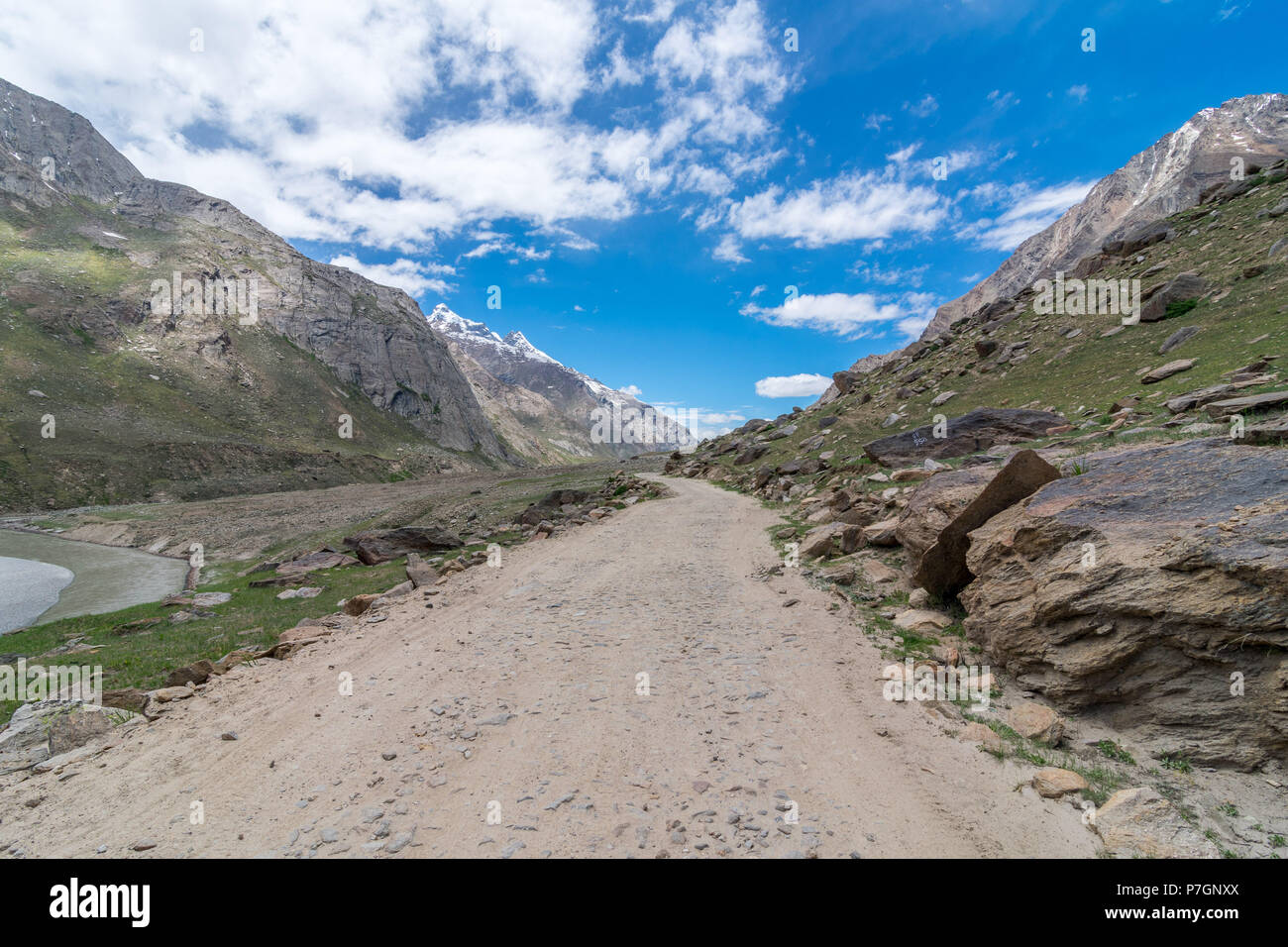 Suru Valley of Ladakh, Jammu and Kashmir Stock Photo - Alamy