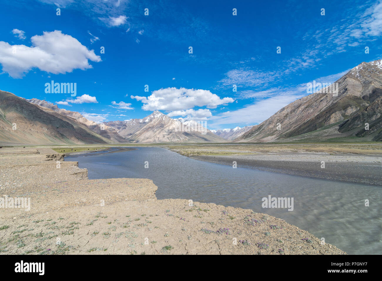 River in Suru Valley of Ladakh, Jammu and Kashmir Stock Photo - Alamy