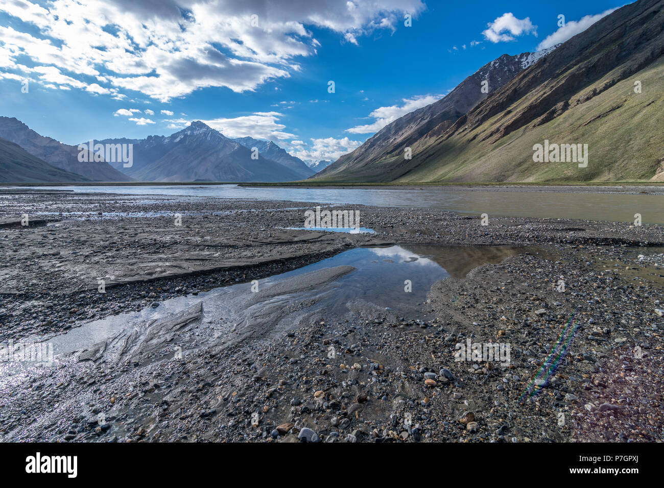Kashmir village suru river hi-res stock photography and images - Alamy