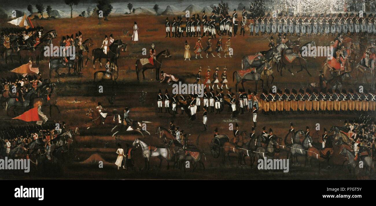 Qajar paintings hi-res stock photography and images - Alamy