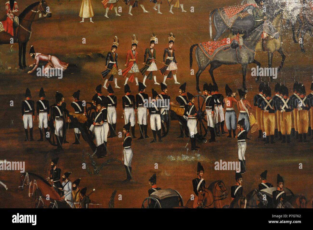 Qajar paintings hi-res stock photography and images - Alamy