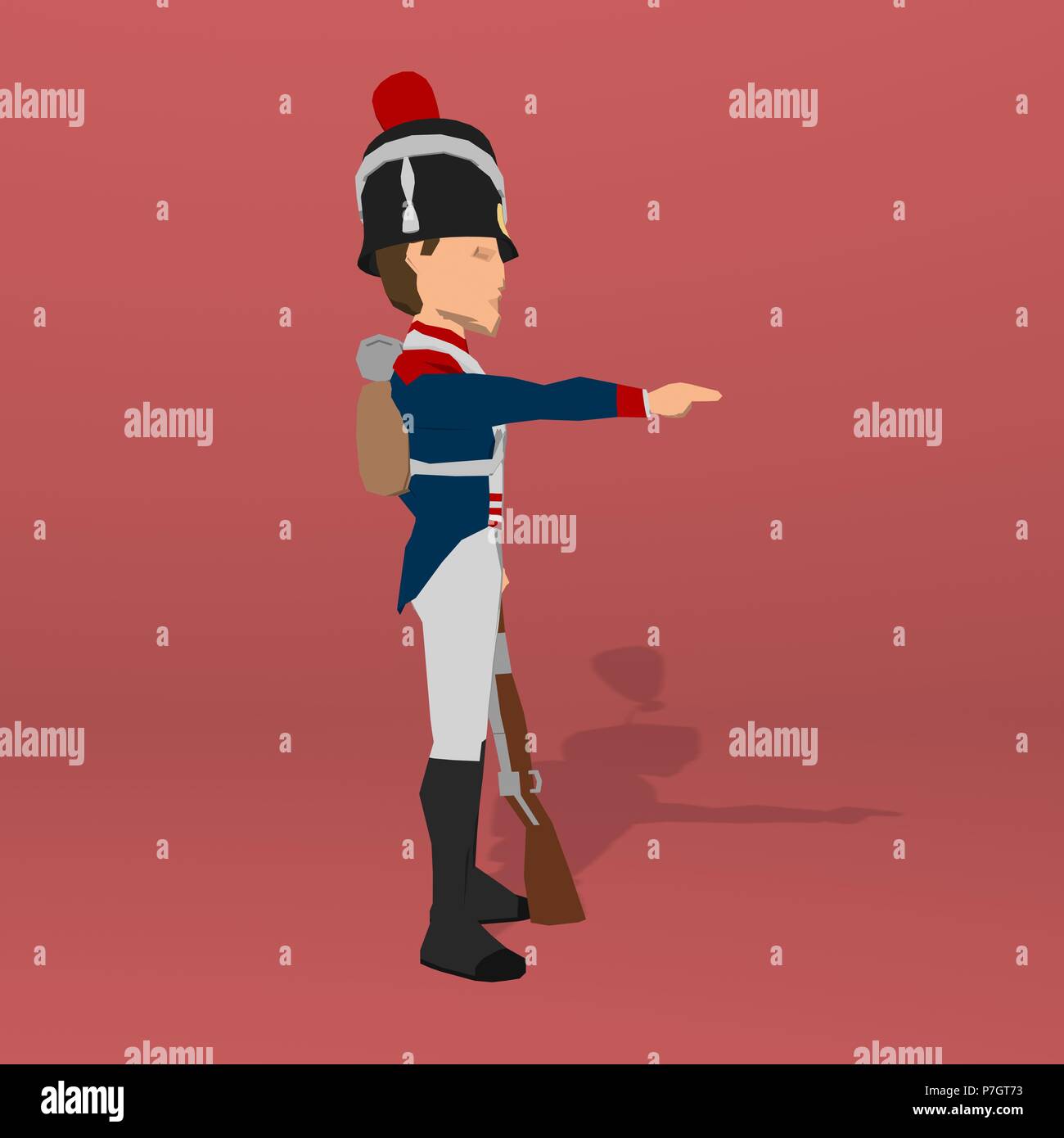 Cartoon Illustration Napoleon Bonaparte Stock Photos & Cartoon ...