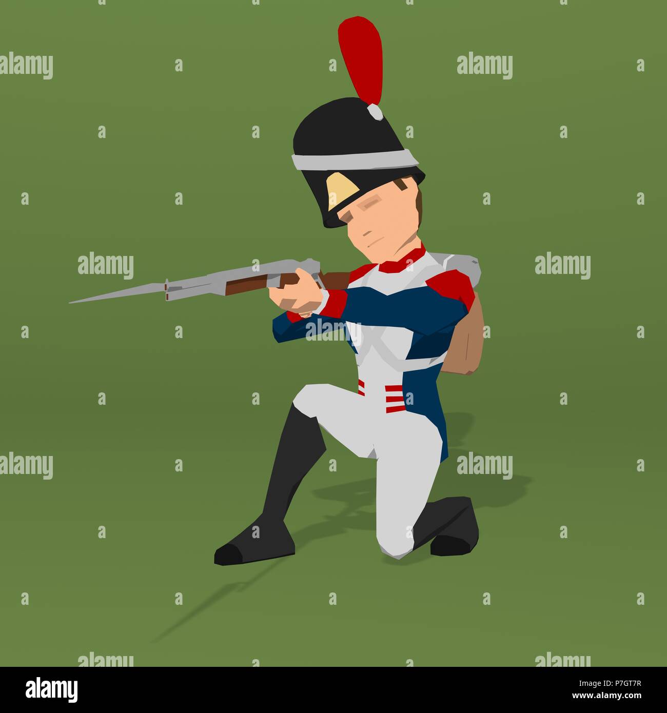 Napoleon's old guard hi-res stock photography and images - Alamy