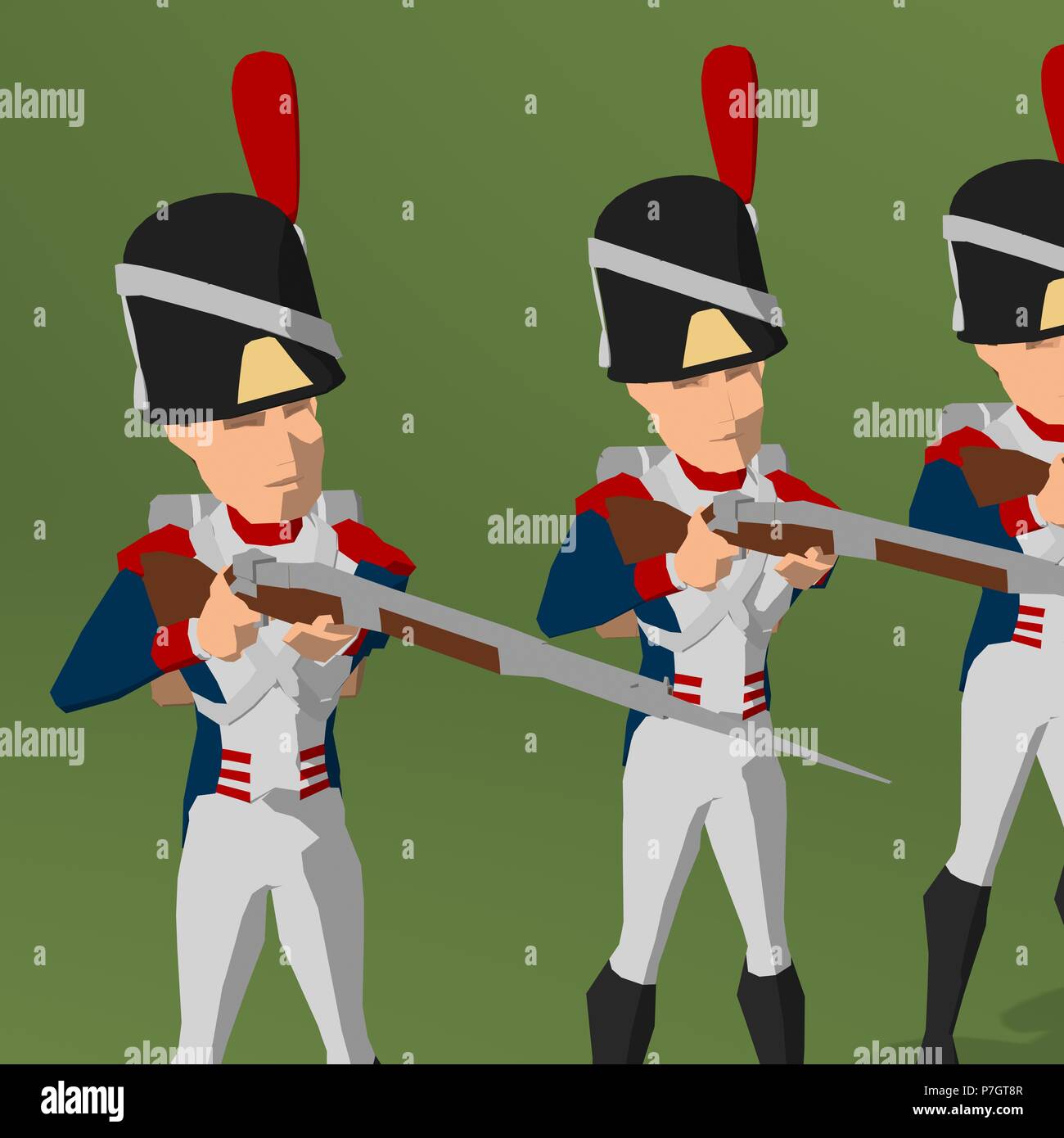 Napoleon's Old Guard High Resolution Stock Photography and Images - Alamy