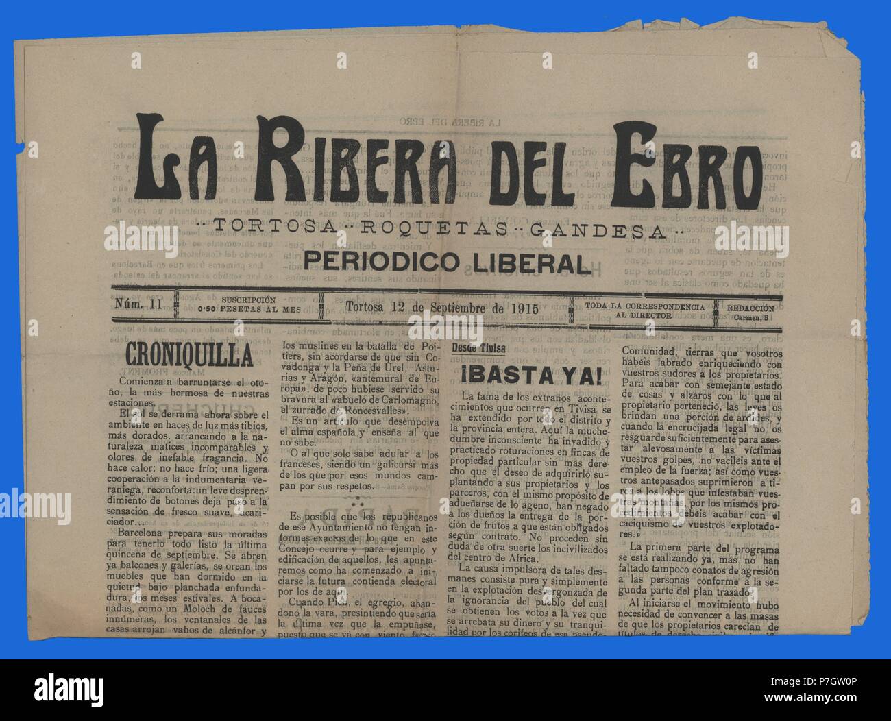 Historia del periodico hi-res stock photography and images - Alamy