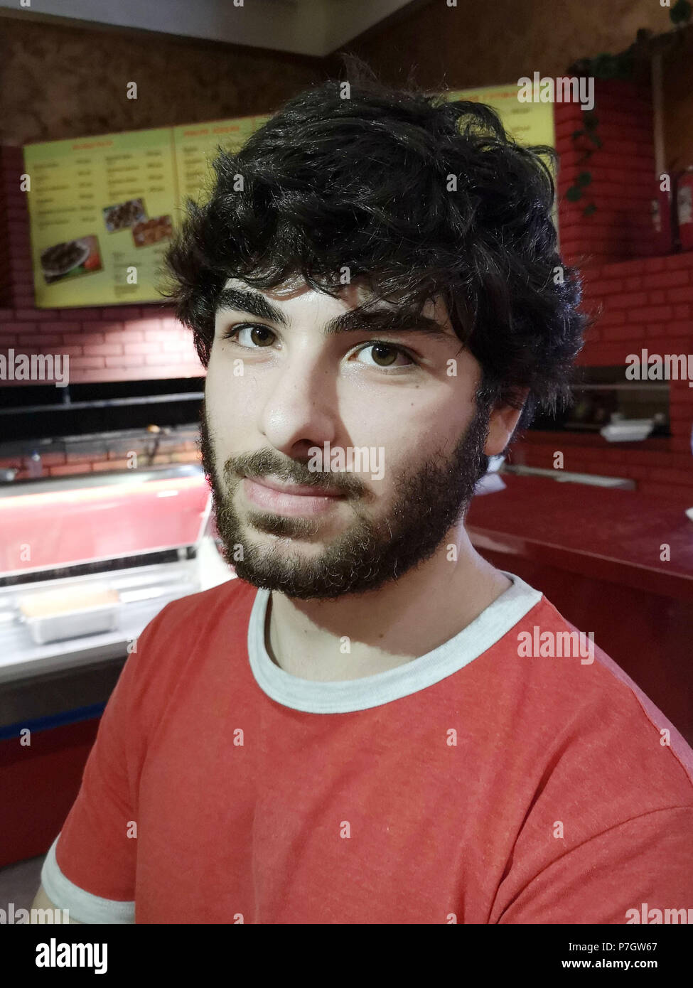 Eric Tekelyan, 20, a restaurant chef in central Samara, Russia, has ...