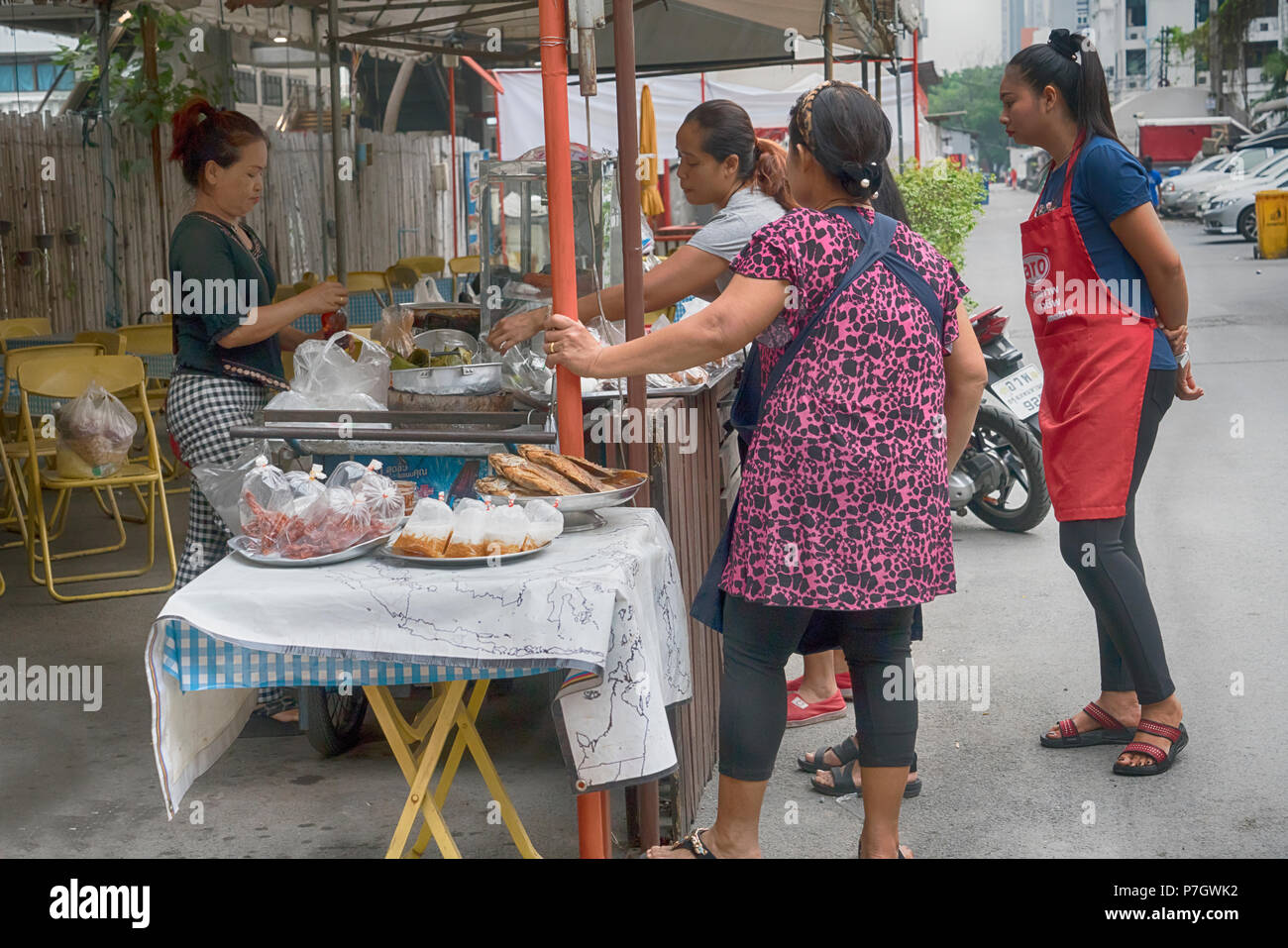 Selling traditional food on the street hi-res stock photography and ...