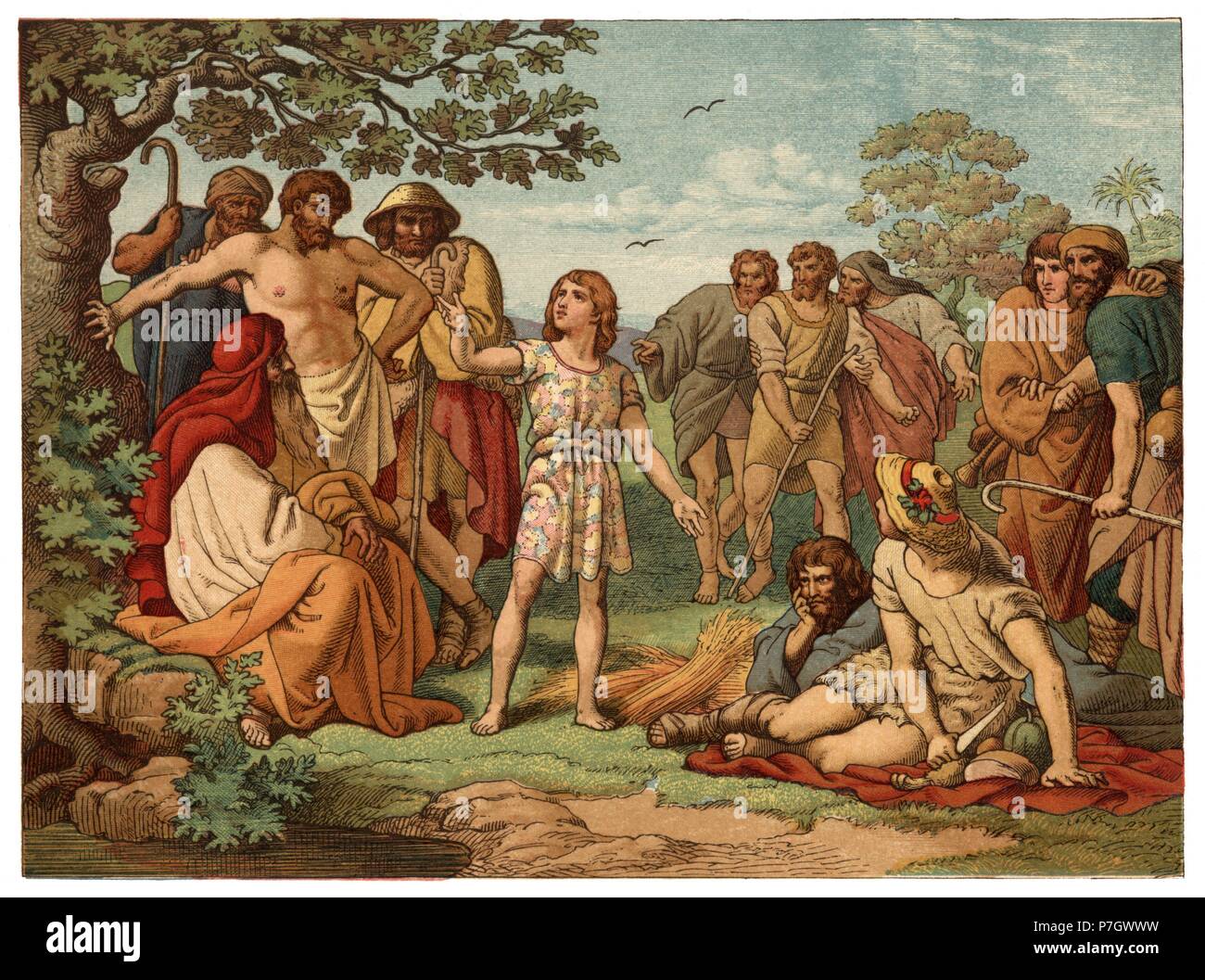 Historia Sagrada. José, hijo preferido del patriarca Jacob y de Raquel ...