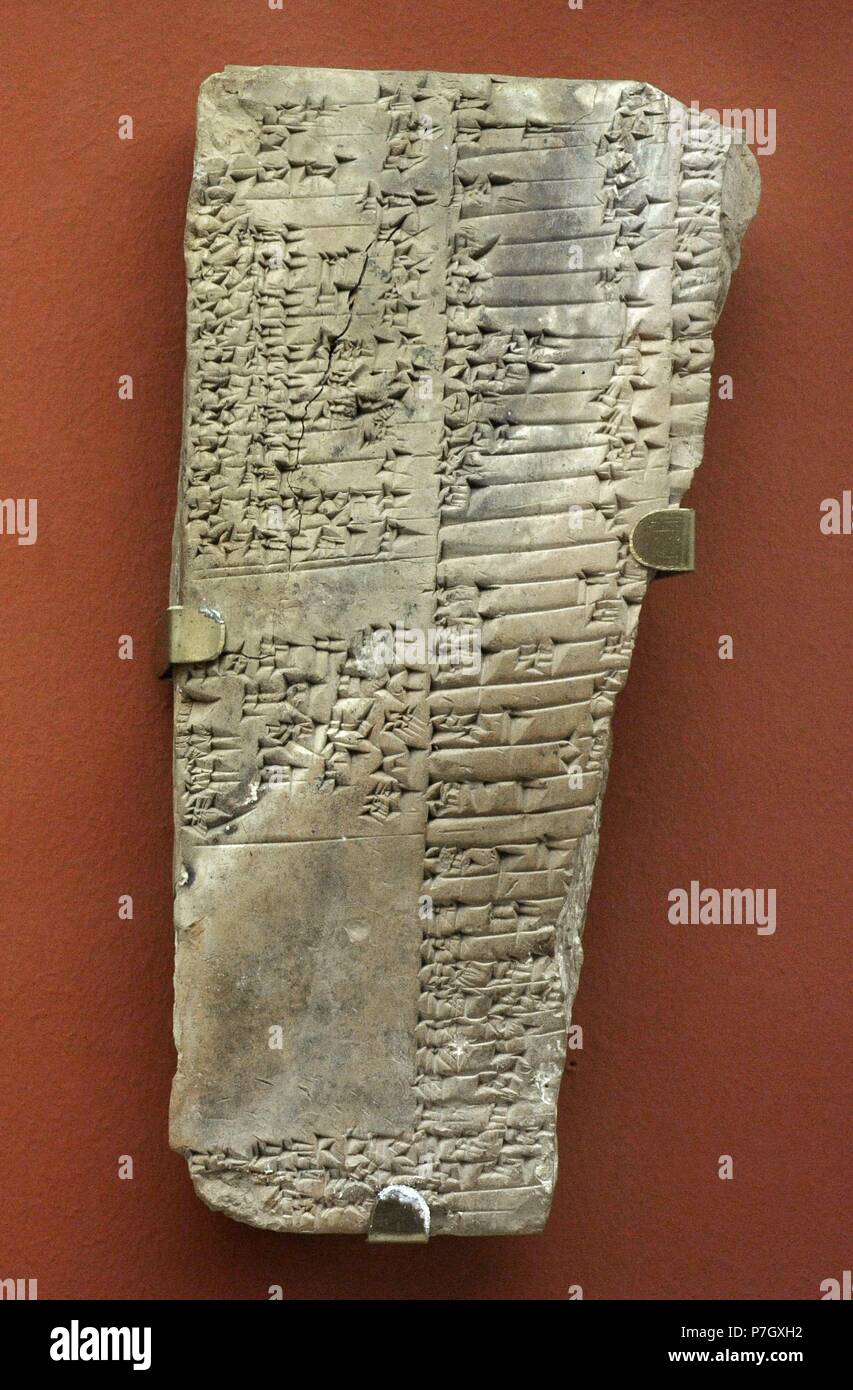 Near East. Mesopotamia. Letter of a Kanish Merchant with a request to ...