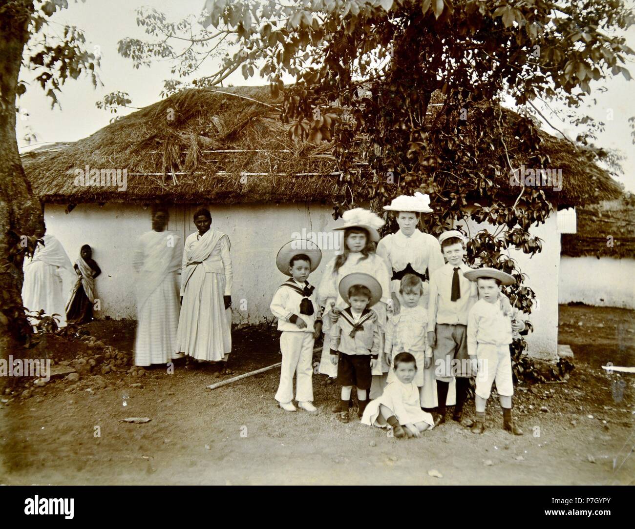 Chikalda. May 1899. Don, aged 3 Stock Photo - Alamy