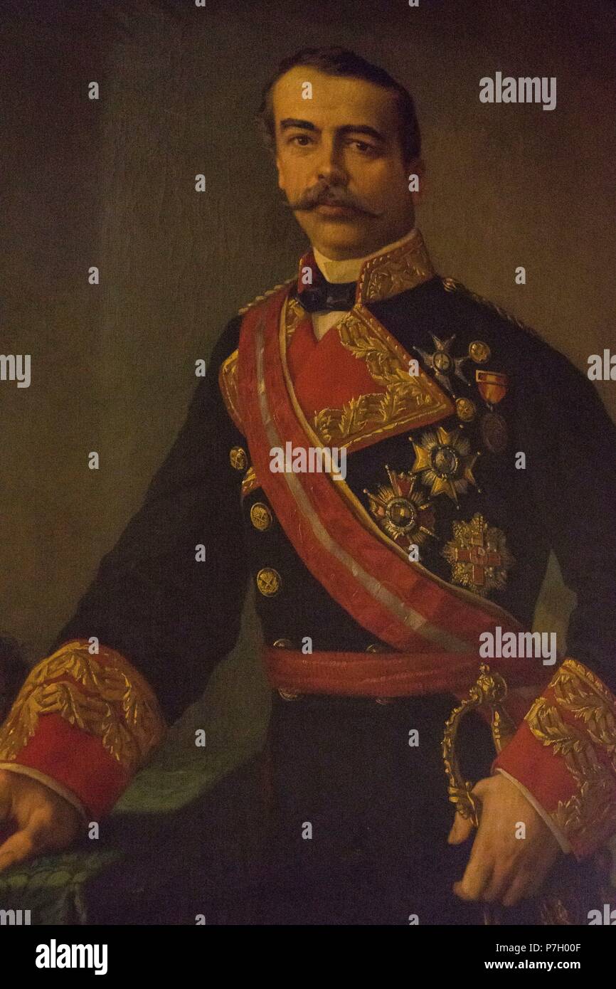 Antonio Lopez de Letona, lieutenant general, 1821-1883, Castle of San ...