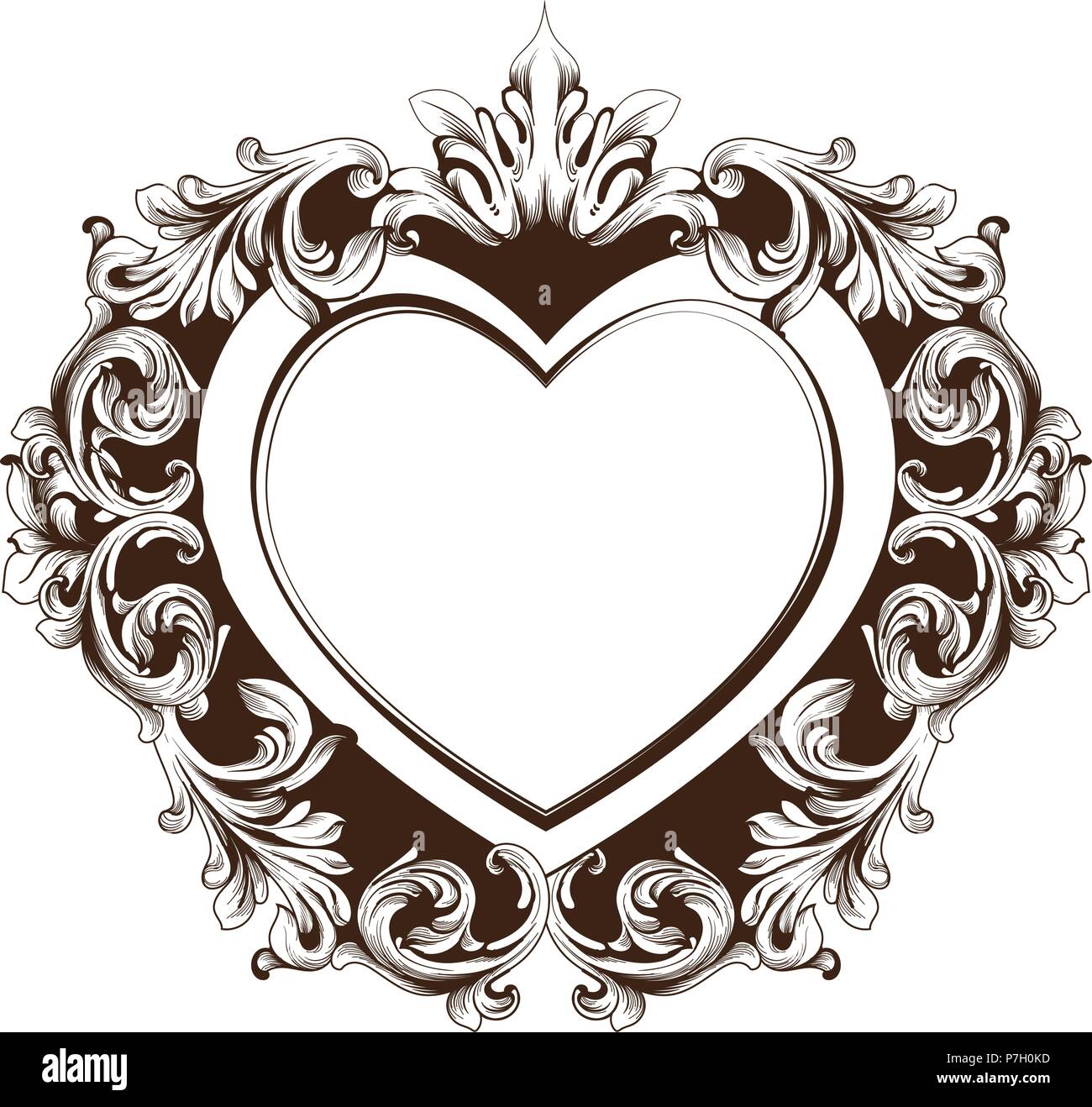 Vintage Heart Vector Art Getty Images Red Heart Stethoscope Vector Art ...