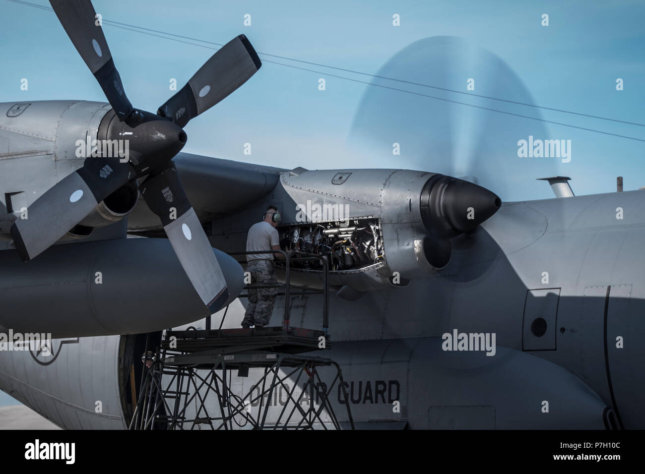 Aircraft engine test stand hi-res stock photography and images - Alamy