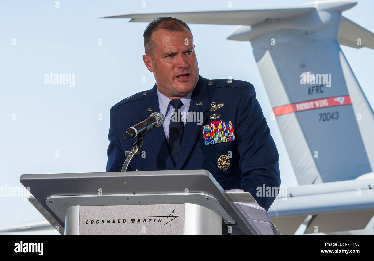 U.S. Air Force Brig. Gen. Kenneth T. Bibb, Commander, 618th Air ...