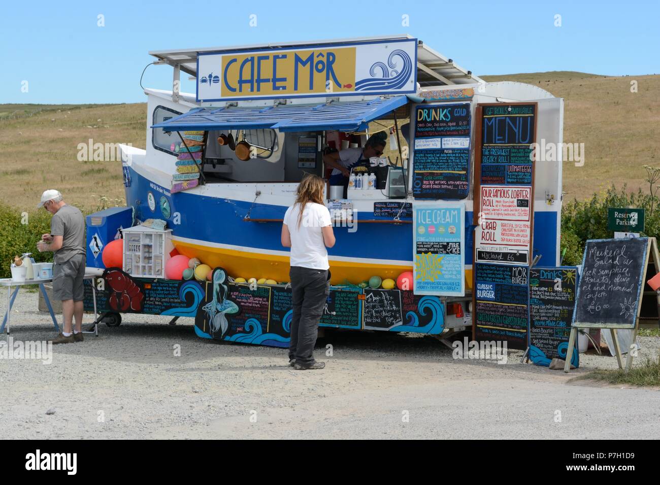 Cafe mor wales hi-res stock photography and images - Alamy