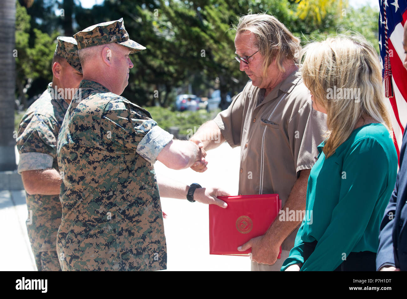 U.S. Marine Corps Brig. Gen. Kevin J. Killea, commanding general ...