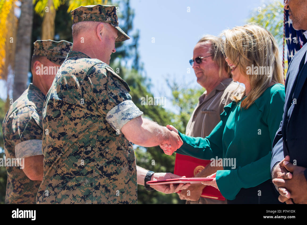 U.S. Marine Corps Brig. Gen. Kevin J. Killea, commanding general ...