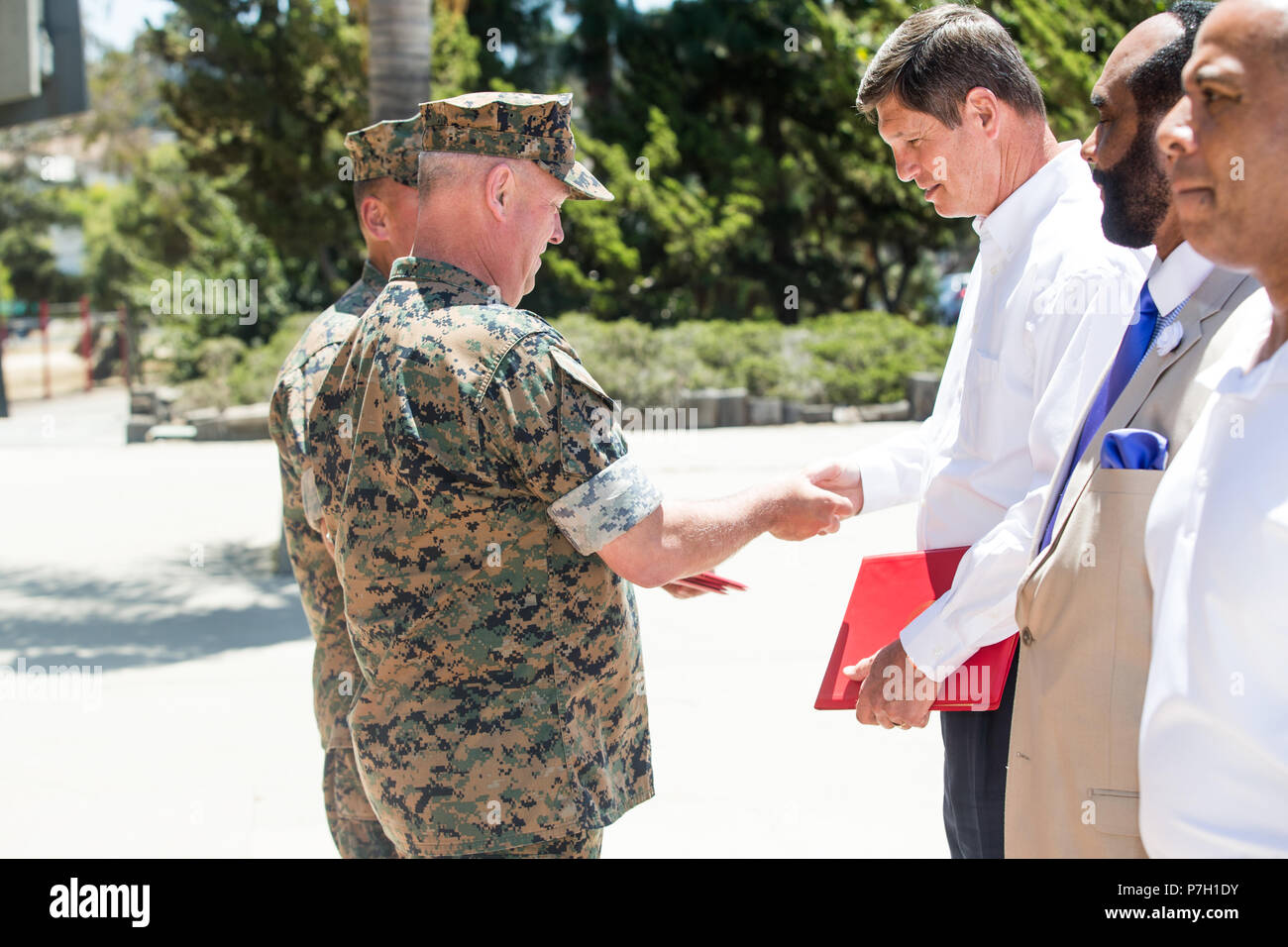 U.S. Marine Corps Brig. Gen. Kevin J. Killea, commanding general ...