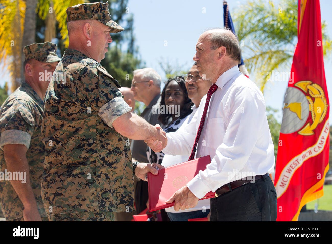 U.S. Marine Corps Brig. Gen. Kevin J. Killea, commanding general ...