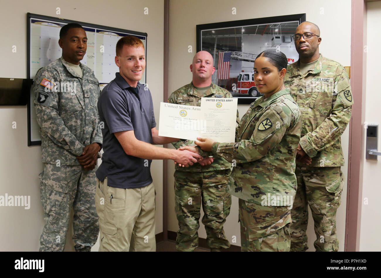 Pvt. 1st Class Takara Rodriguez, Virgin Islands National Guard 661st ...