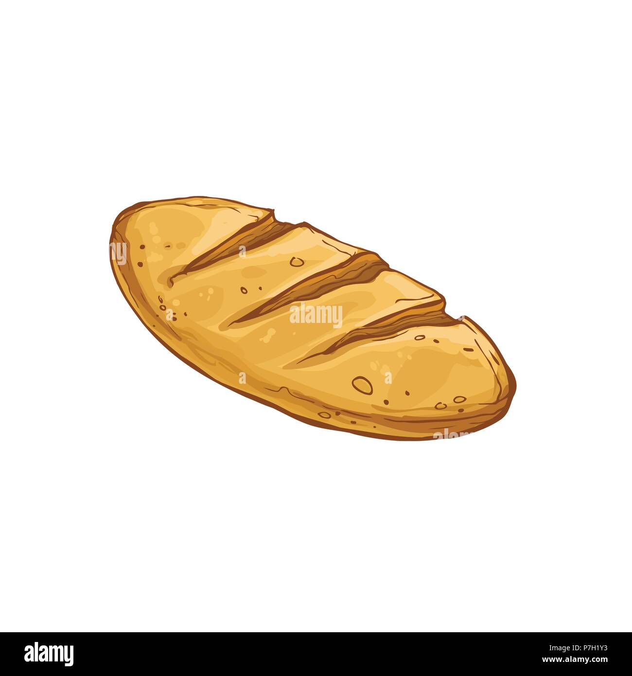 hand drawn bread Stock Vector Image & Art - Alamy