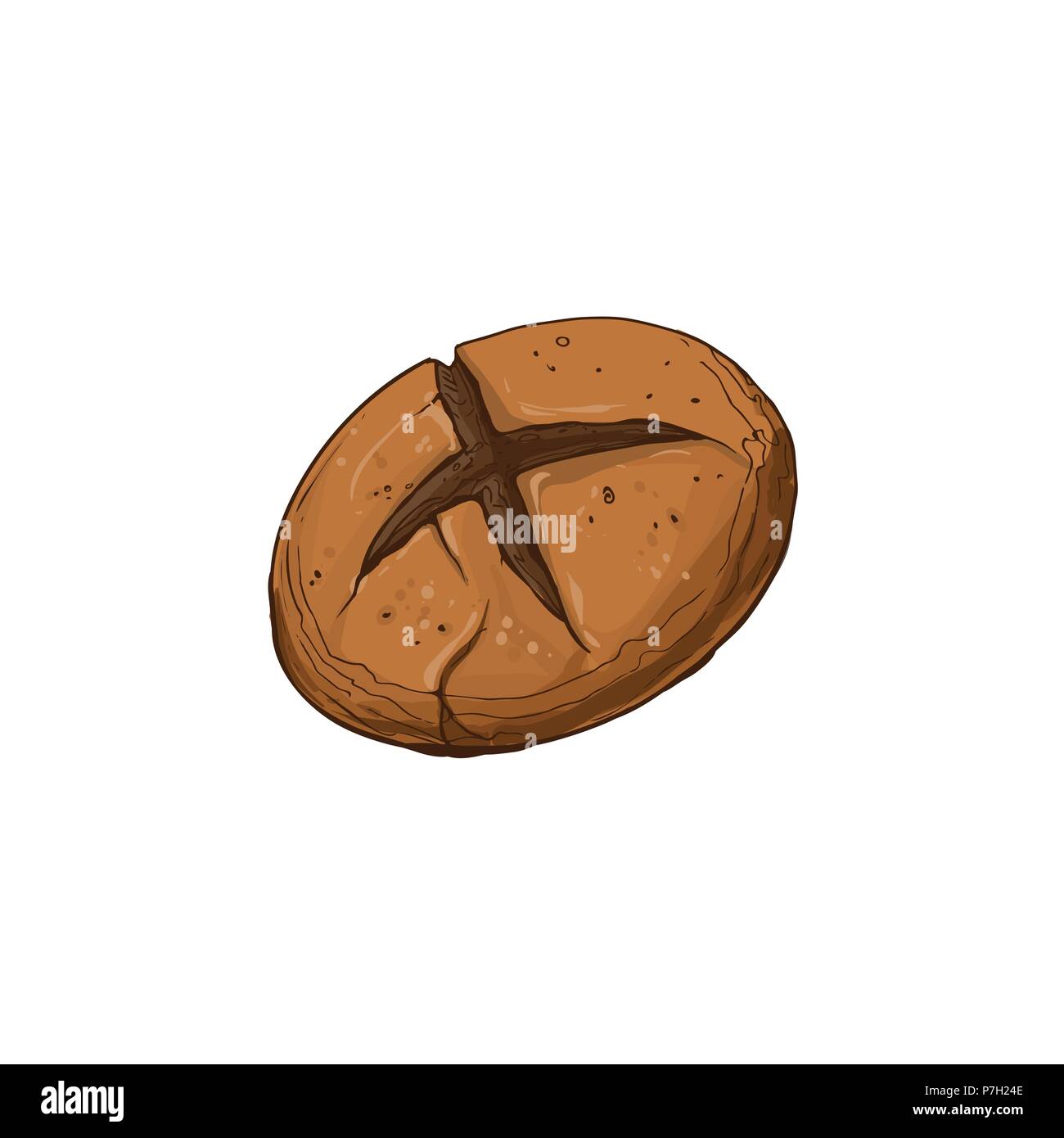 Bread loaf drawing hi-res stock photography and images - Alamy